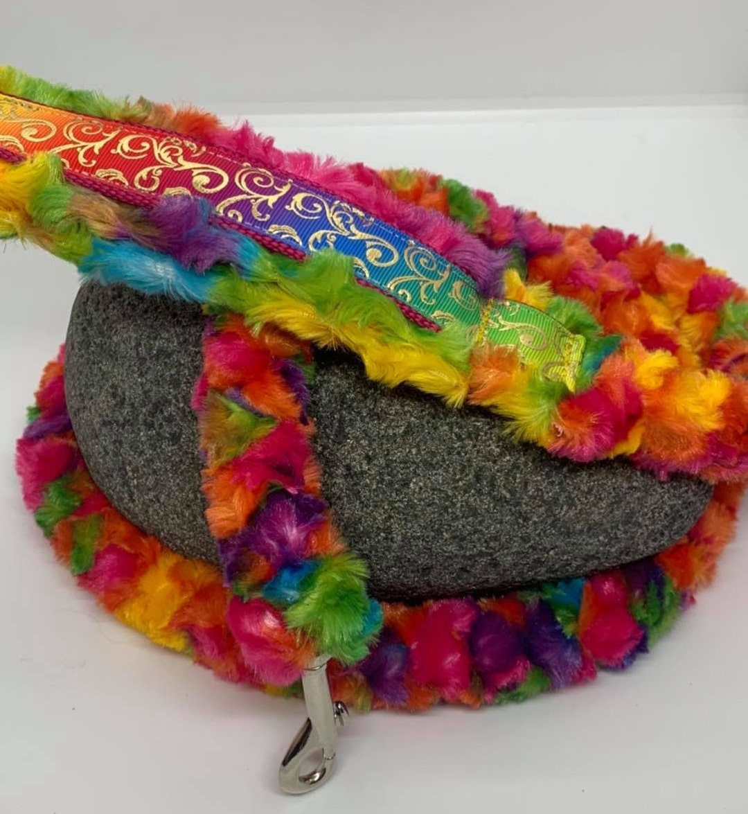 Custom Fuzzy Snap Leash - Etsy