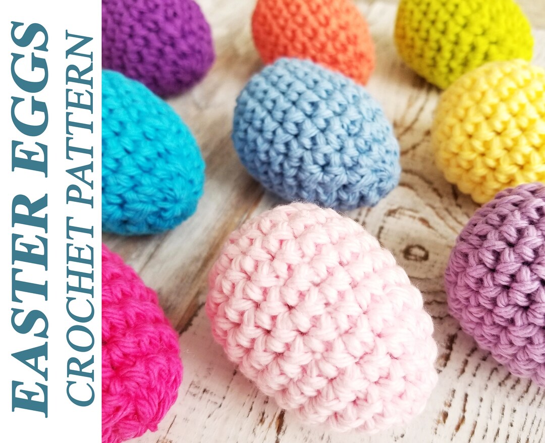 Easter Eggs Crochet Pattern PDF, Amigurumi Crochet Pattern, Spring ... Easter Eggs Crochet Pattern PDF, Amigurumi Crochet Pattern, Spring ...