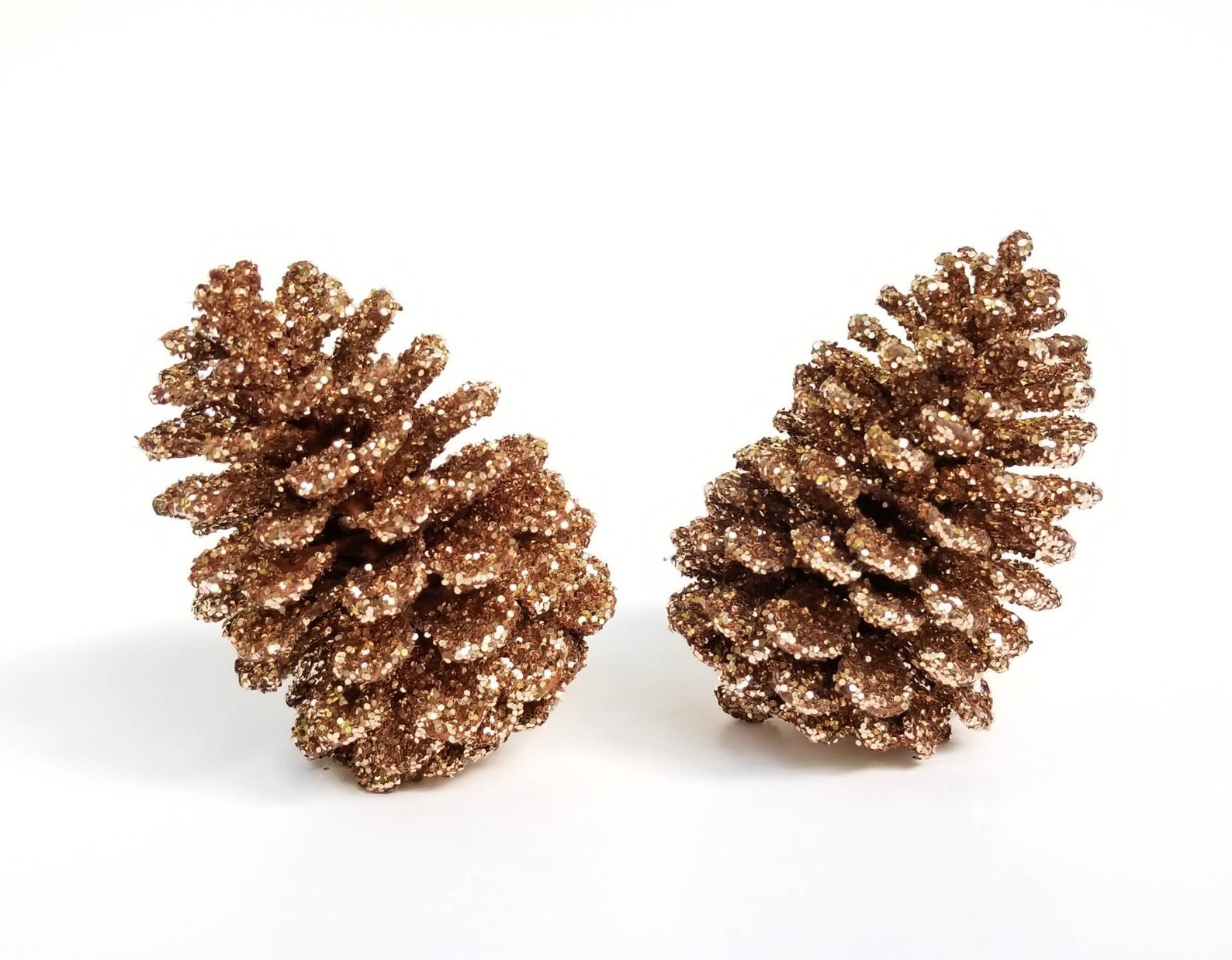 Gold Pine Cones, Table Centerpieces for Party, Glitter Decorations ...