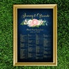 Menu Icon Escort Cards Gold & White Beef Cow Calligraphy Graphic ...