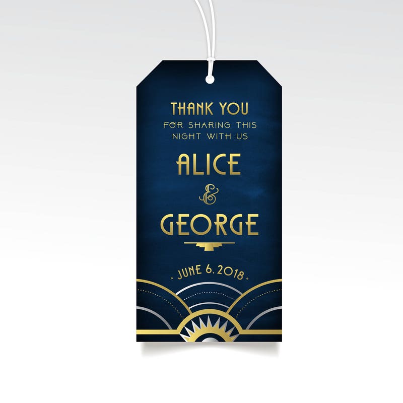 Favor Hang Tags - Etsy