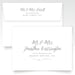 Calligraphy Address Printing . Custom Color Script & Serif Fonts ...
