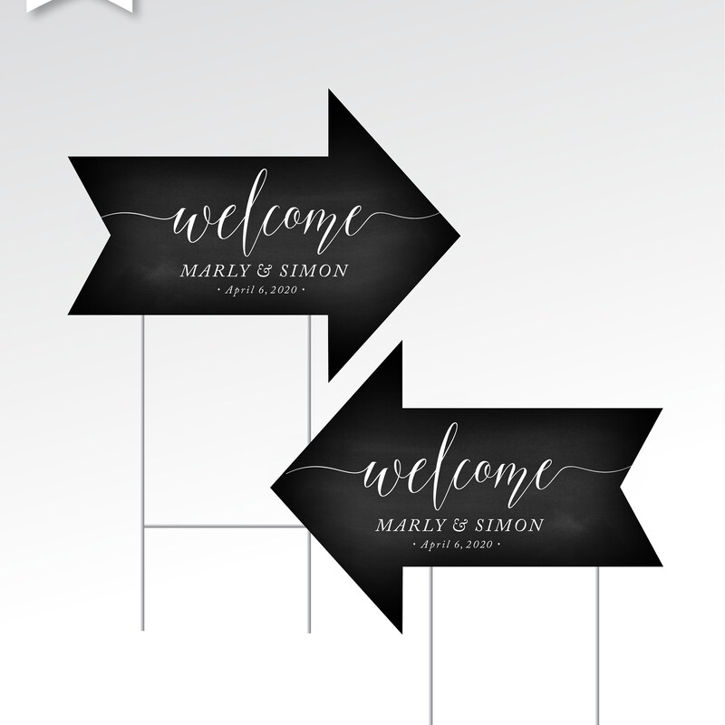 Wedding Arrow Sign - Etsy