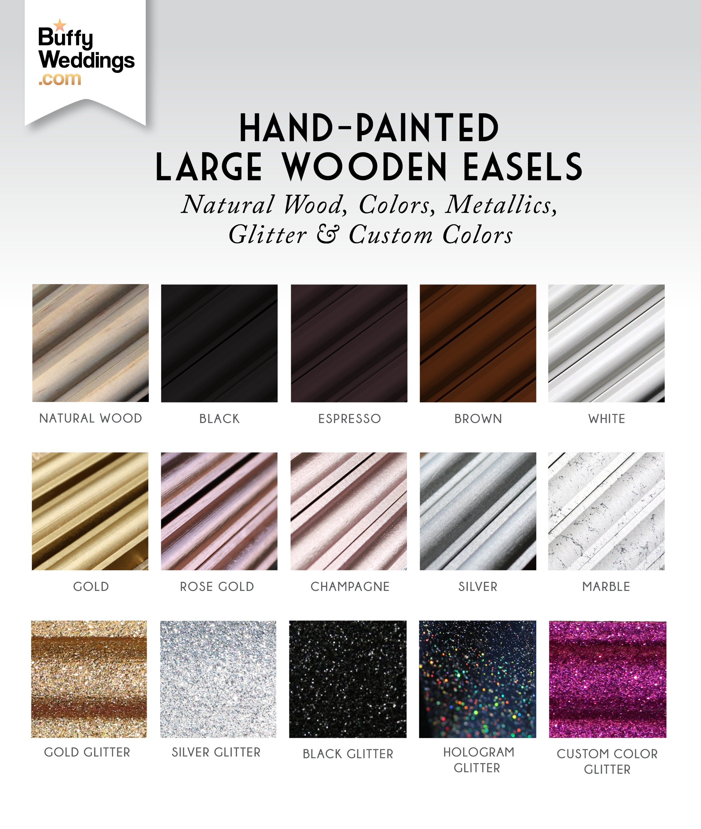 Wood Welcome Wedding Sign & Easel . White Calligraphy Script | Etsy