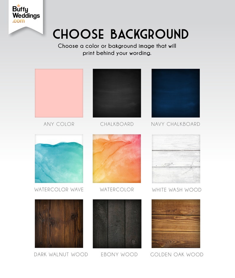 CUSTOM Fonts & Color We Can Match Your Fonts and Color or - Etsy