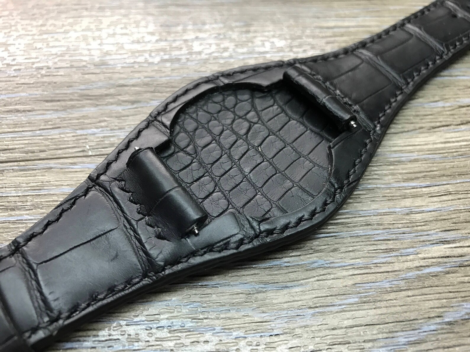 Watch Strap 20mm 19mm 22mm Black Leather Watch Strap Band - Etsy