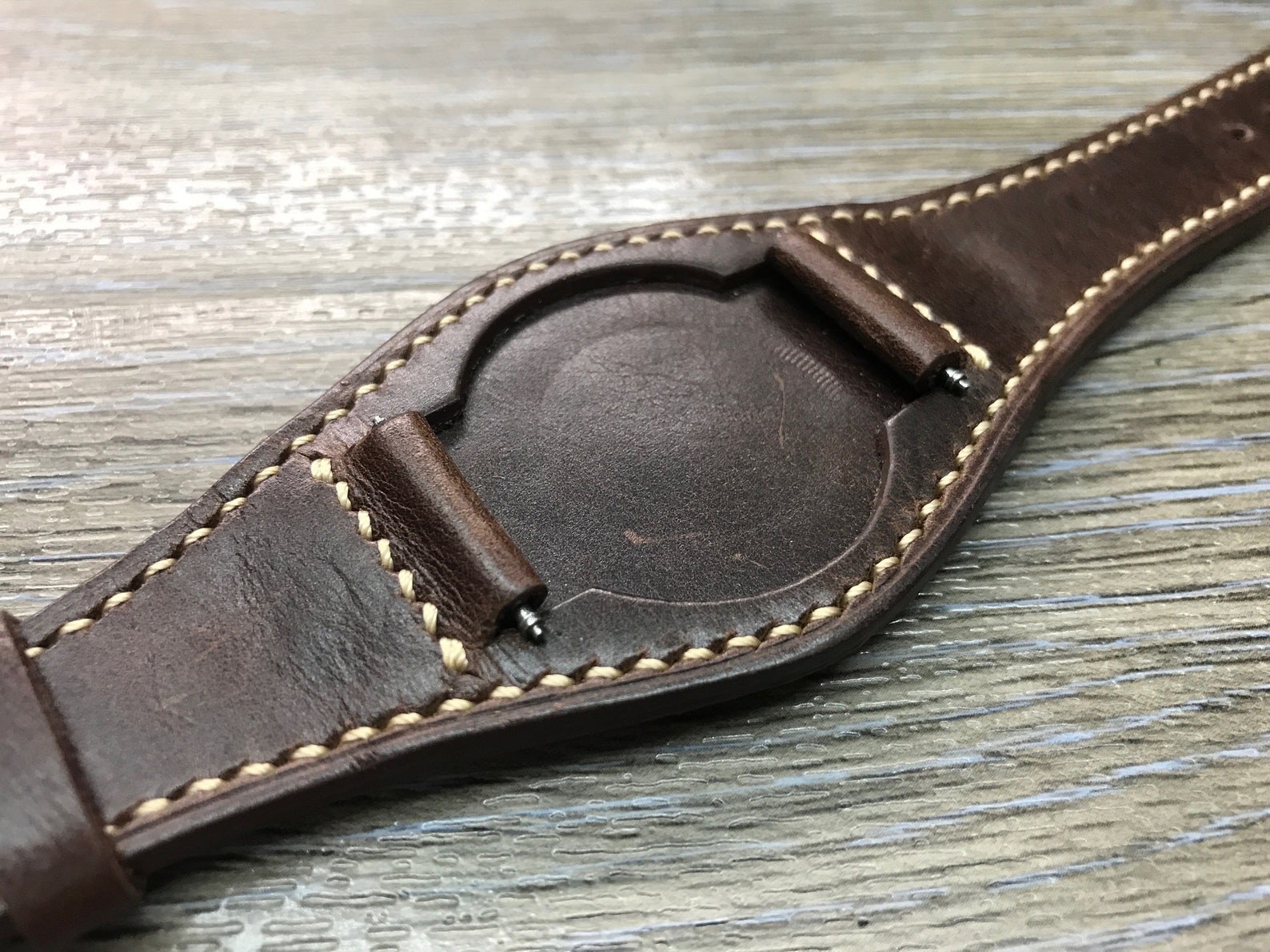 Leather Watch Band 20mm Watch Band Leather Watch Strap | Etsy