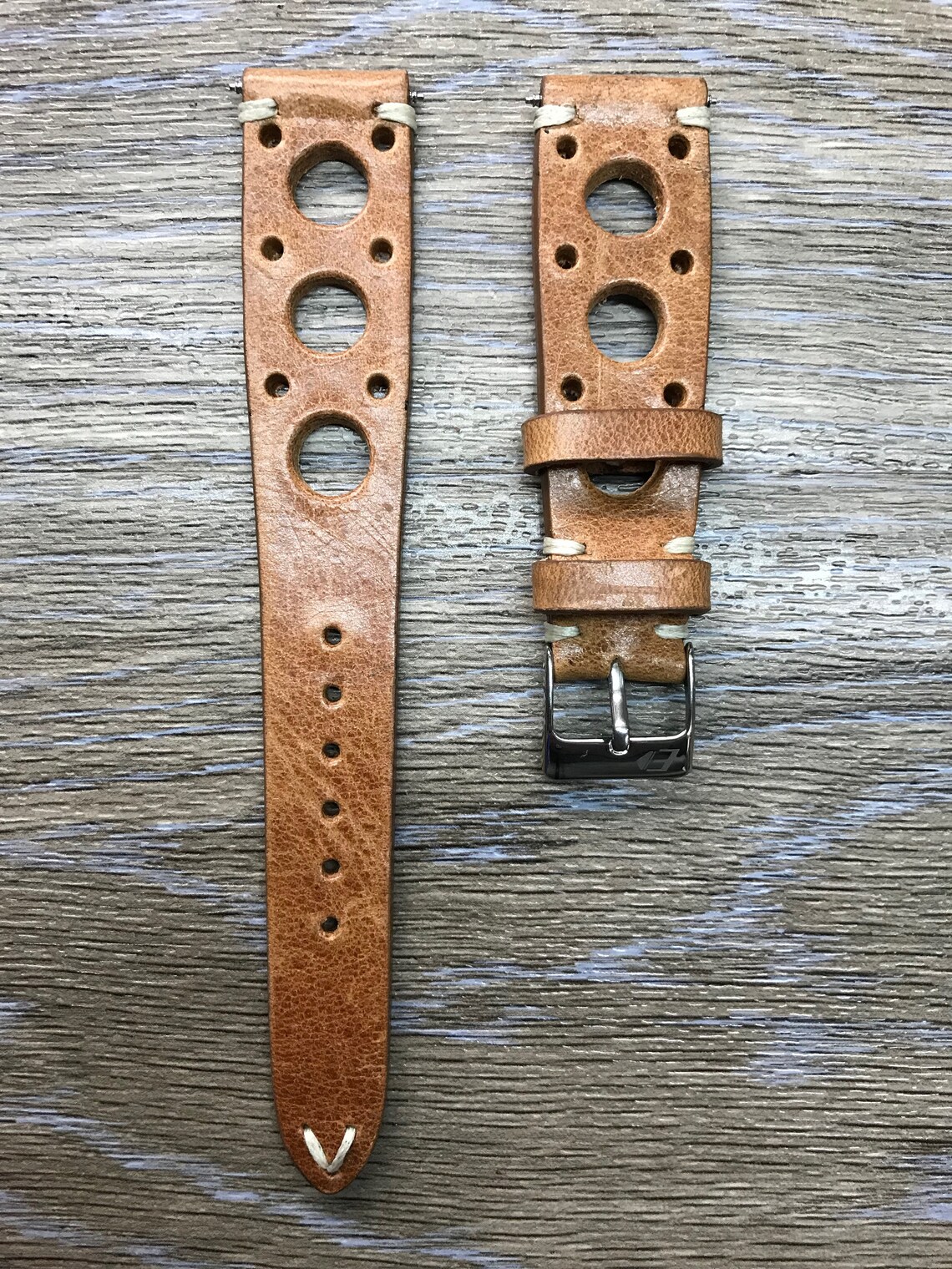 Rally watch strap Racing Watch Strap leather watch strap | Etsy