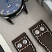 Brown Pilot Leather Watch Strap Big Pilot Brushed Rivet Strap - Etsy