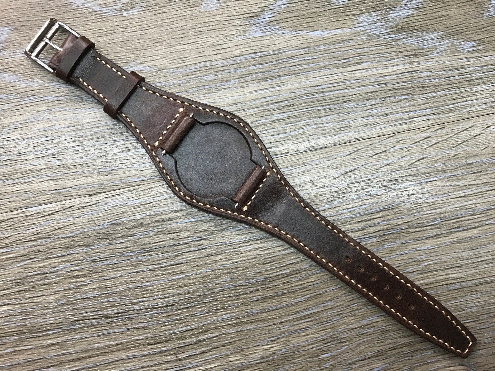 Leather Watch Band 20mm Watch Band Leather Watch Strap | Etsy