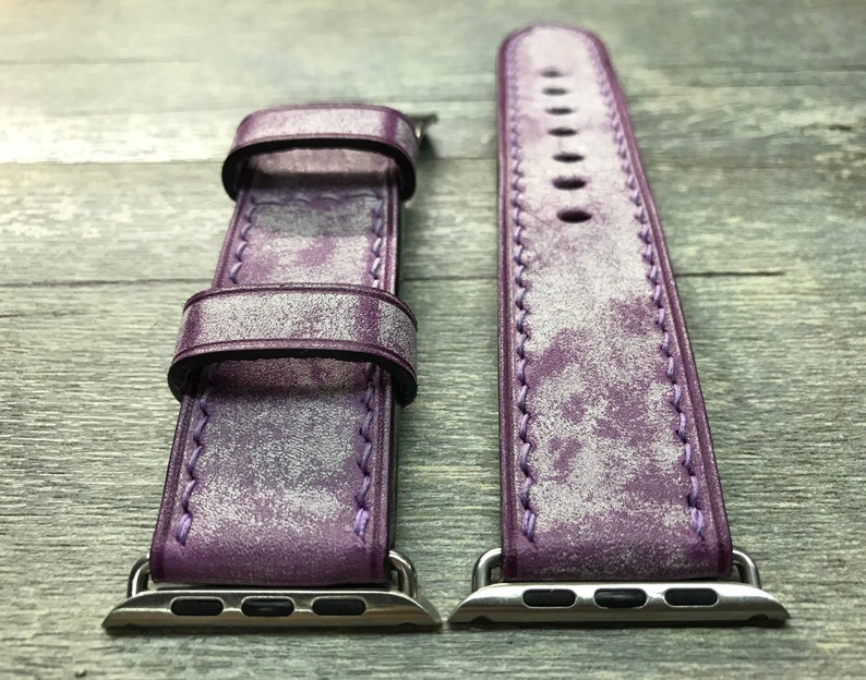 Apple Watch Band Apple Watch Strap Purple Watch Band - Etsy