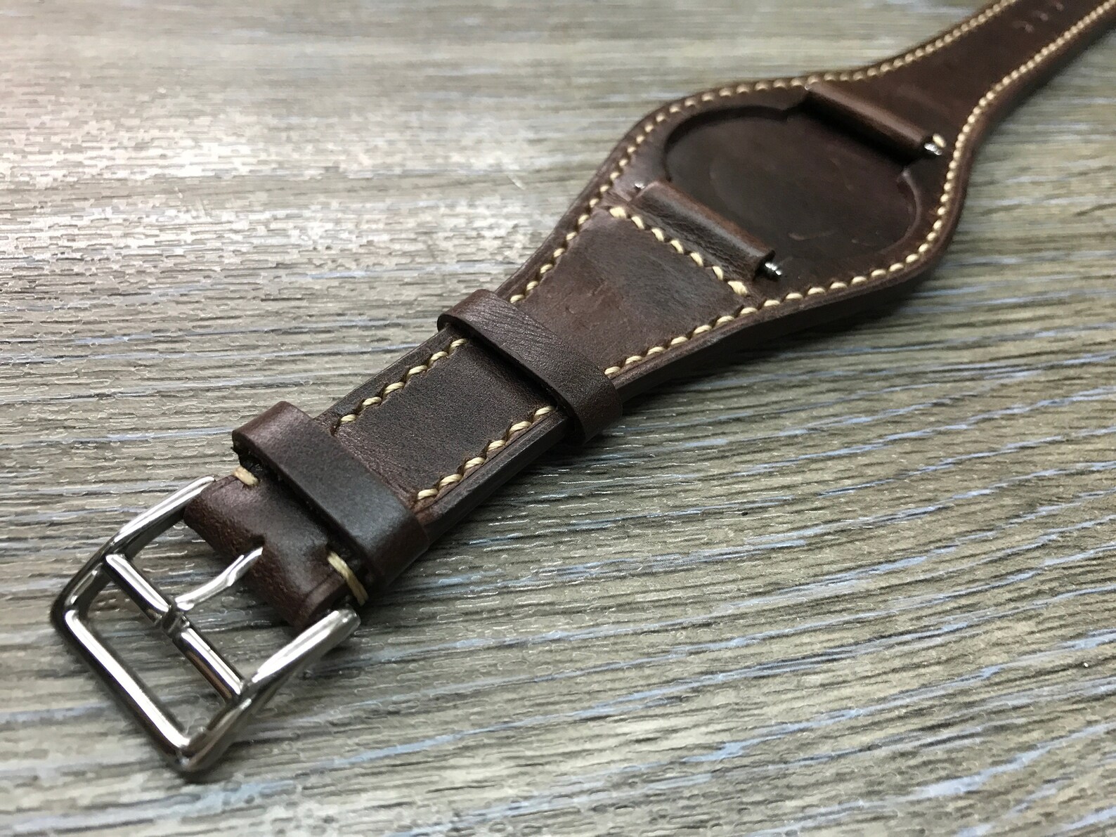 Leather Watch Band 20mm Watch Band Leather Watch Strap | Etsy