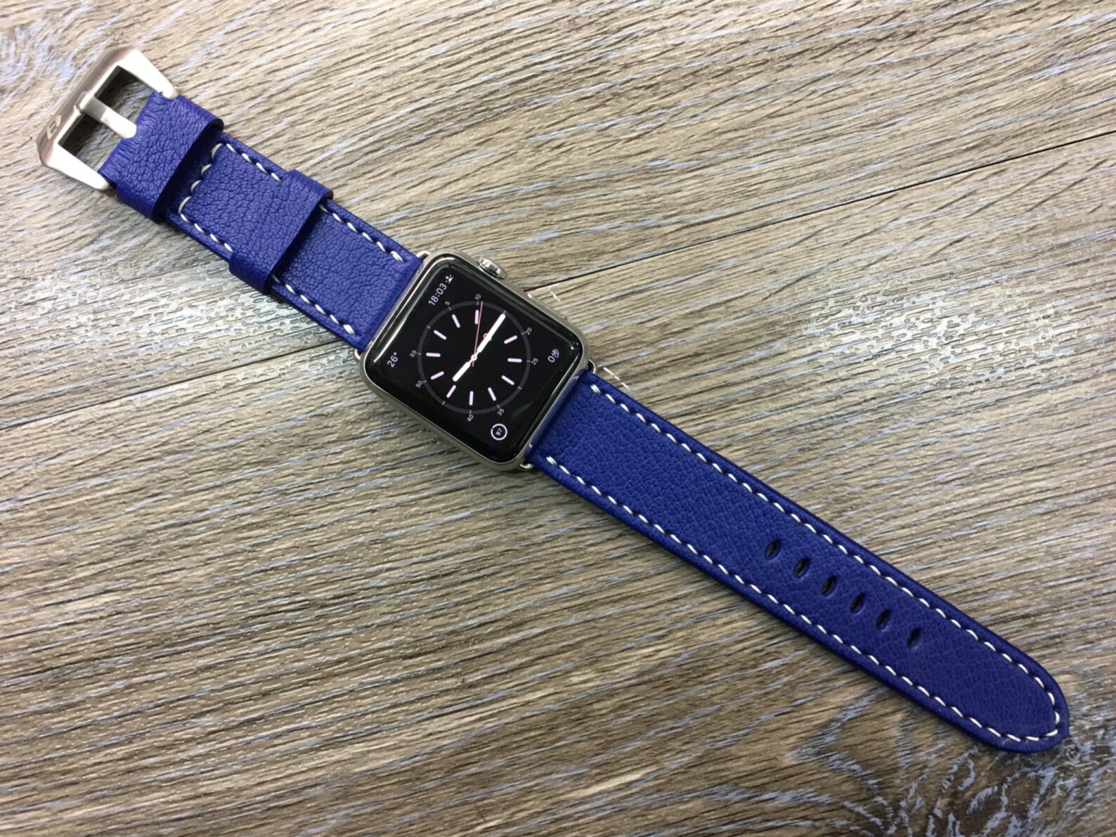 Apple Watch Band Apple Watch Series 5 Leather Watch Band - Etsy