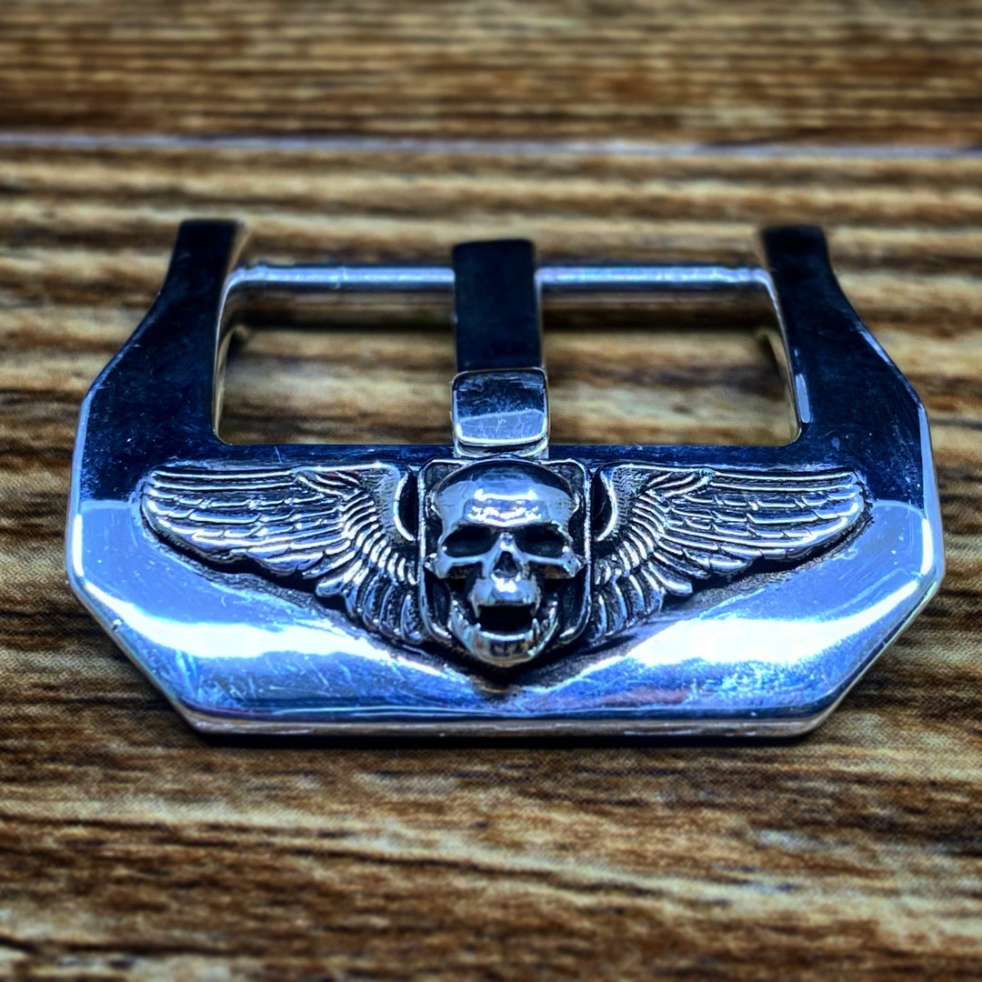 Sterling Silver Watch Buckle 22mm, 24mm, 20mm 925 Watch Buckle With ...