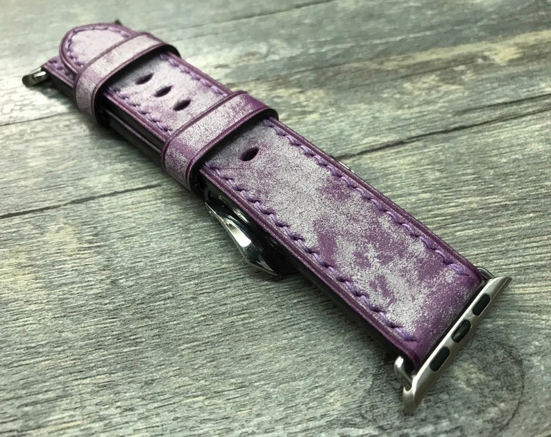 Apple Watch Band Apple Watch Strap Purple Watch Band - Etsy