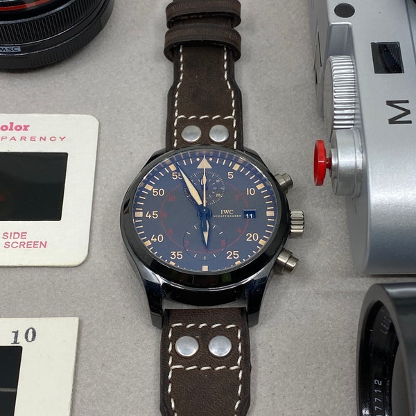 Iwc Big Pilot Leather Strap - Etsy