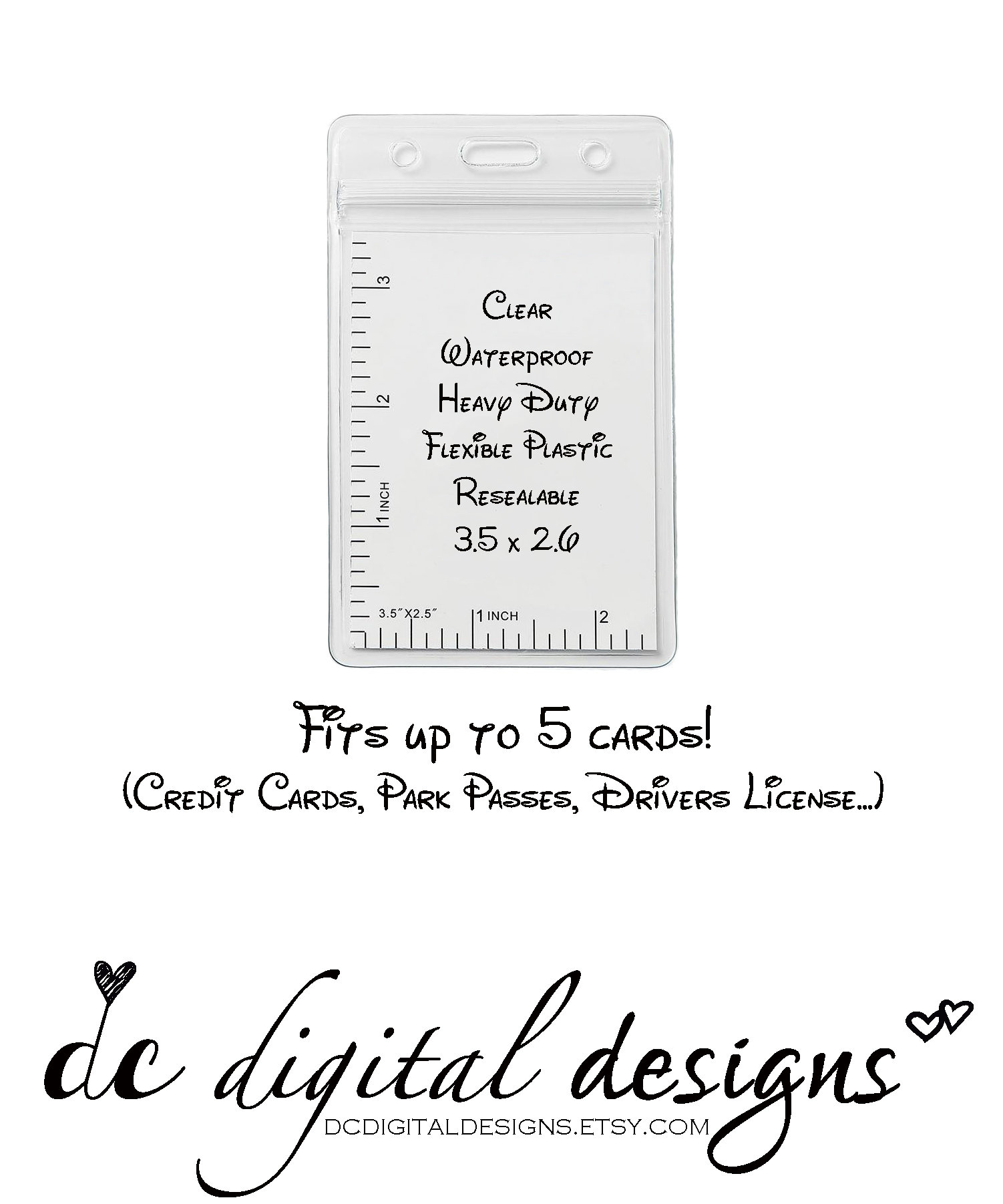 DISNEY Custom ID Lanyard Lost Found Safety Travel Card - Etsy