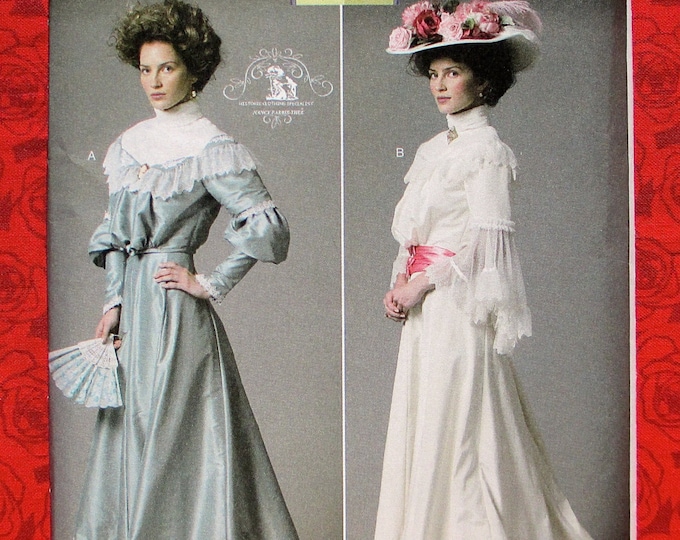 Butterick Sewing Pattern B5970 Victorian Edwardian Costume, Blouse Long ...
