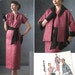 Simplicity Sewing Pattern 8245 Dress, Jacket, Sash, 1950's Retro MCM ...