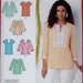 Simplicity Sewing Pattern 1461 Tunic Top Blouse Shirt Casual, Boho Chic ...