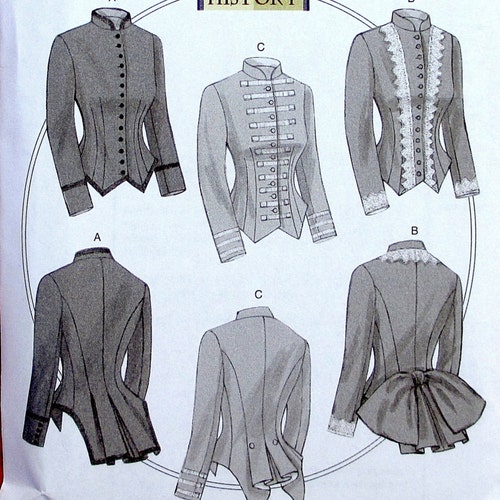 1890s Ladies Double Breasted & Full Vest Victorian Era | Etsy UK