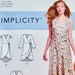 Simplicity Sewing Pattern 8637, Wrap & Tie Dress, Ruffle Flounce Hem ...
