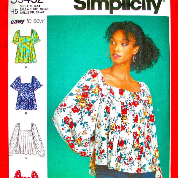 Peasant Top Pattern - Etsy