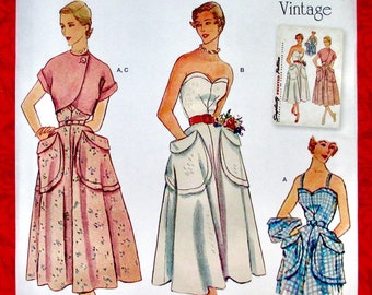 Simplicity Sewing Pattern 8186, Wrap & Slip Dress, Boho Granny Chic ...
