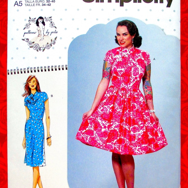 Asian Style Dress Pattern - Etsy