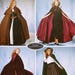 Simplicity Sewing Pattern 5794, Long Cape Cloak, Victorian Gothic ...