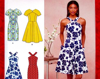 Butterick Easy Sewing Pattern B6624 Sheath Dress, Princess Seams, Women ...