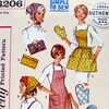 Simplicity Sewing Pattern 8230 Apron Dress, Boho Granny Chic Style ...