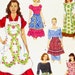 Simplicity Sewing Pattern 8827, Fancy Apron, Full & Half Length ...