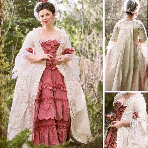 Simplicity Sewing Pattern 8161 1700's Highland Gown Dress - Etsy