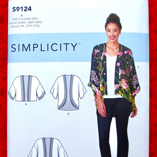 Kimono Jacket Pattern - Etsy