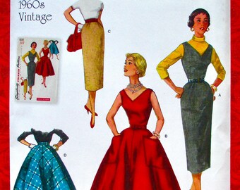 Mccall's Sewing Pattern M8318, Loose Fit Jumper Dress, Sundress, Blouse ...