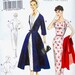 Vogue Sewing Pattern V8875 Sheath Dress, Shawl Collar Coat, 1950's MCM ...