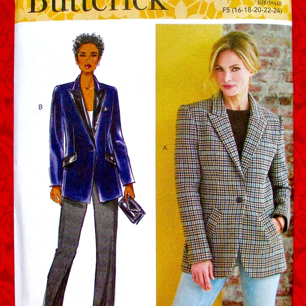 Plus Size Jacket Pattern - Etsy
