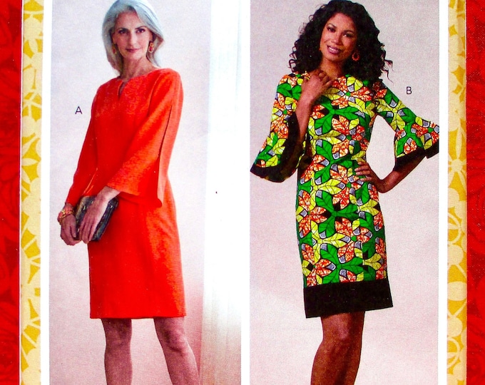 Butterick Easy Sewing Pattern B6624 Sheath Dress, Princess Seams, Women ...