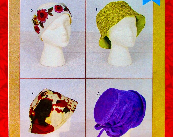 Simplicity Sewing Pattern S9300 Turban Head Wrap Hat Cap, Chemo Care ...
