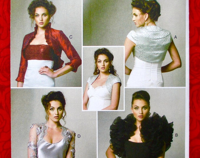 Vogue Sewing Pattern V8957 Bolero Jackets Formal Party - Etsy
