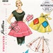 Simplicity Sewing Pattern 8814 Fancy Half Aprons Rose - Etsy