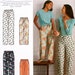 Simplicity Sewing Pattern 8518, Slim Fit Lounge Pants, Pajamas, Girl ...