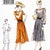 Simplicity Easy Sewing Pattern 8134 Pants, Wrap Front, Palazzo, Pull-on ...