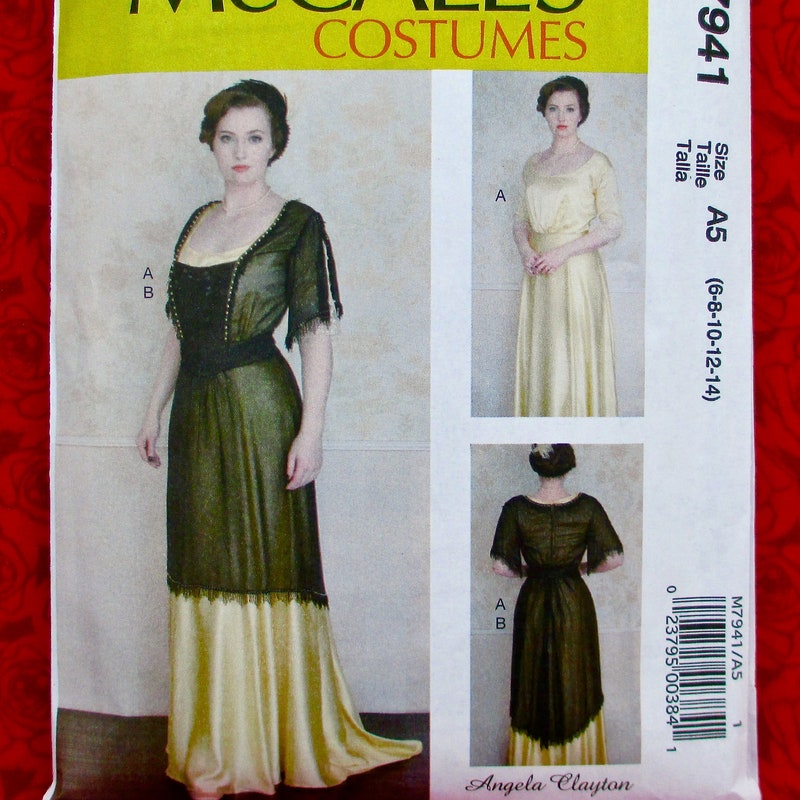 Edwardian Dress Pattern - Etsy