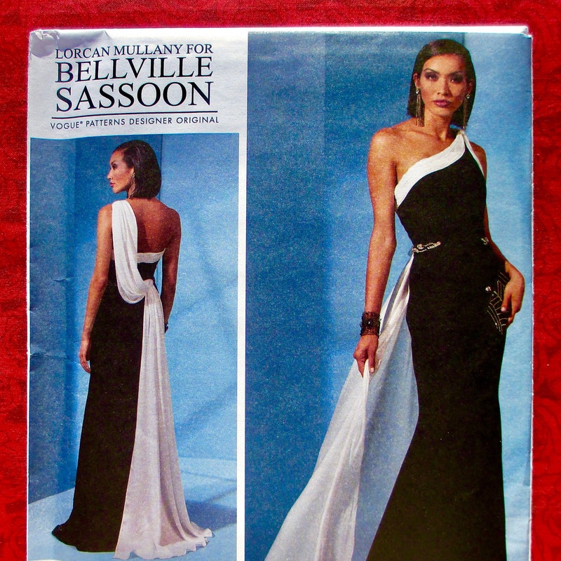Draped Dress Pattern - Etsy