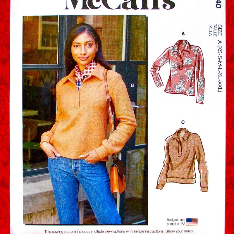 Pullover Sewing Pattern - Etsy