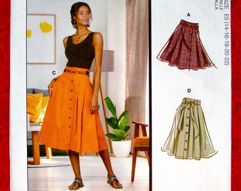 Misses' Skirts Mccall's Sewing Pattern M7906 | Etsy