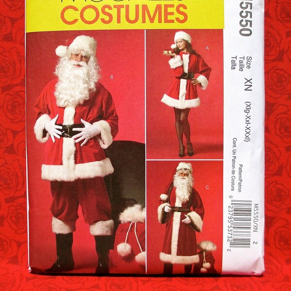 Santa Suit Pattern - Etsy