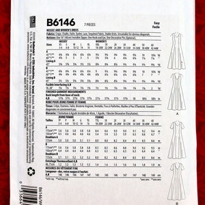 Butterick Sewing Pattern B6146 Formal Gown Special Occasion - Etsy